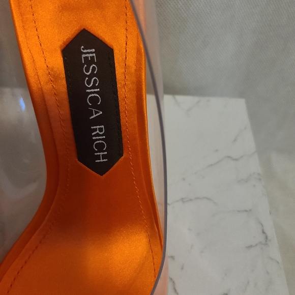 Jessica Rich | Shoes | Jessica Rich Womens So Fancy Tall Pump In Orange ...